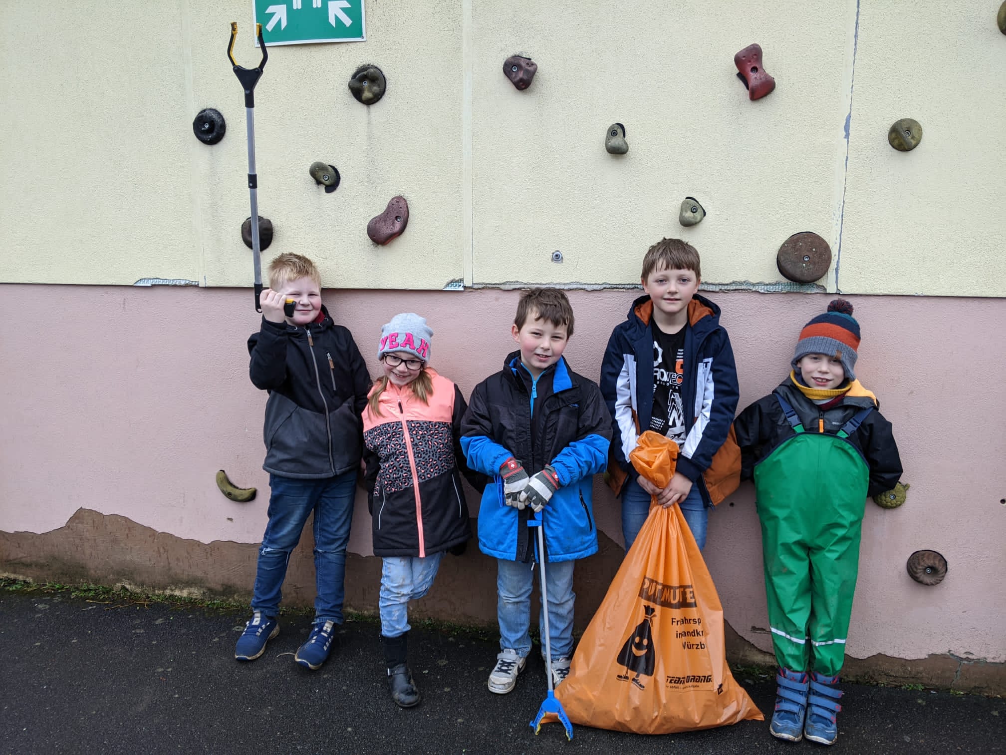 „PUTZ – MUNTER“– Aktion des Landkreises – Unsere zweiten Klassen waren dabei! – Grundschule Kist