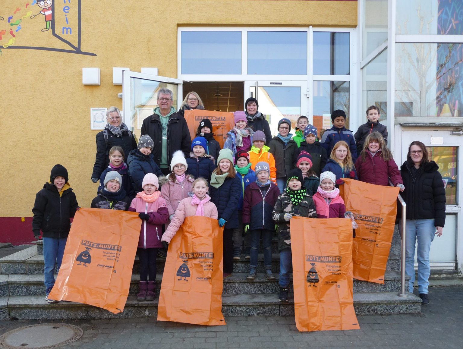 „PUTZ – MUNTER“– Aktion des Landkreises – Unsere zweiten Klassen waren dabei! – Grundschule Kist