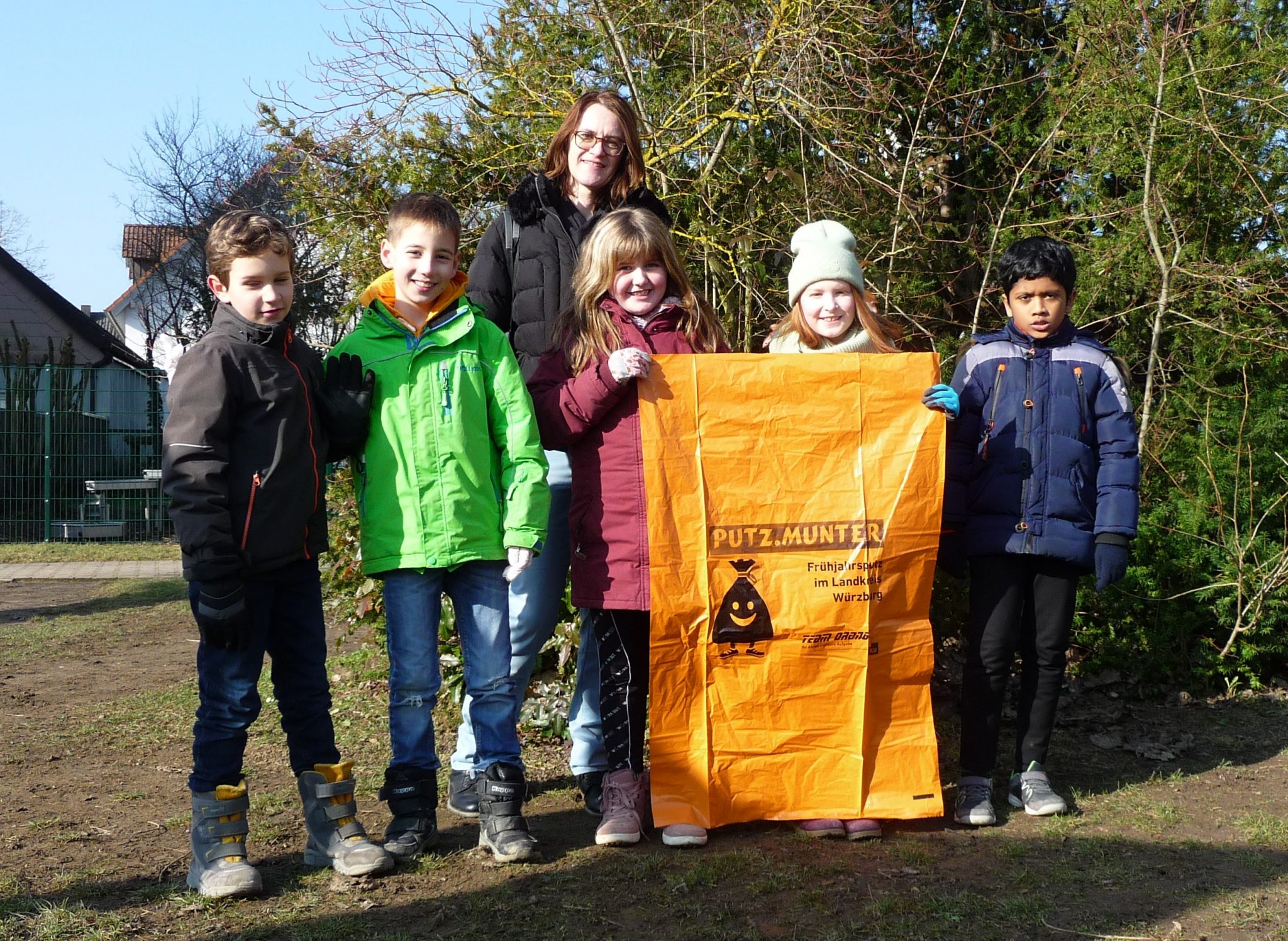 „PUTZ – MUNTER“– Aktion des Landkreises – Unsere zweiten Klassen waren dabei! – Grundschule Kist